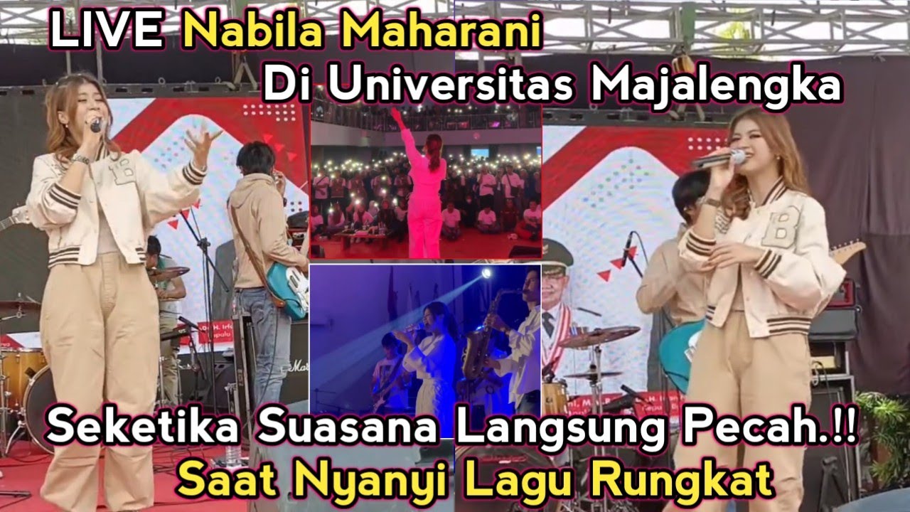 Live Nabila Maharani Di Universitas Majalengka Suasana Langsung pecah ...