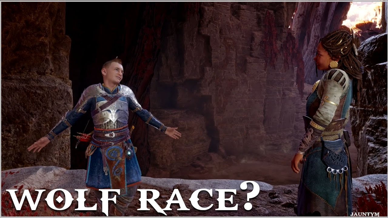 Atreus (Loki) turns into a wolf to race with Angrboda (God of War ...