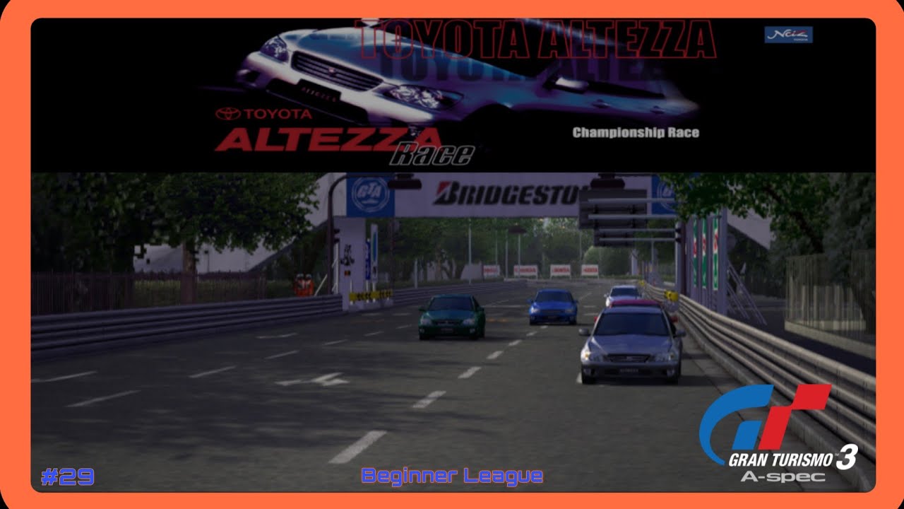 Gran Turismo 3 A-Spec: (Part 29) Beginner League - Altezza Race - YouTube