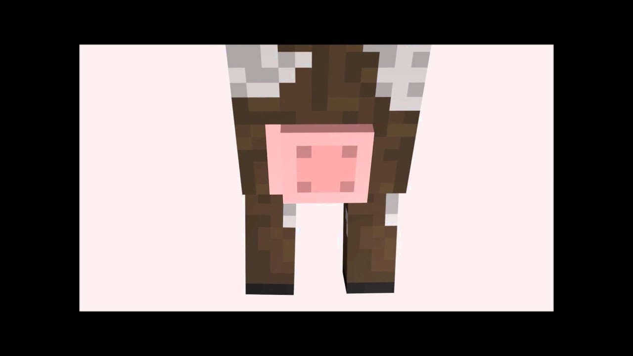 Minecraft Animation: Cow Dance - YouTube