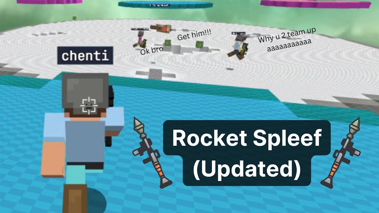 Bloxd.io Rocket Spleef update - YouTube