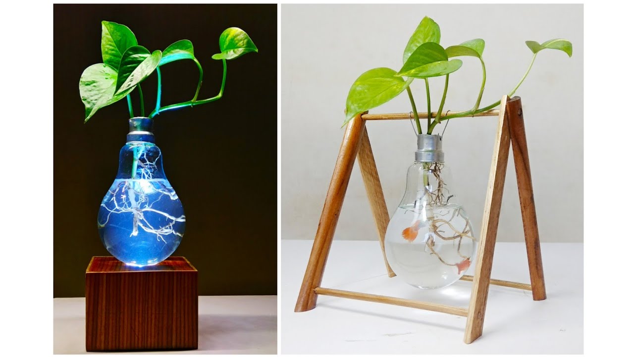 4 Unusual Ways to Reuse Old Lightbulbs | DIY Fireworks LED Bulb | Bulb ...