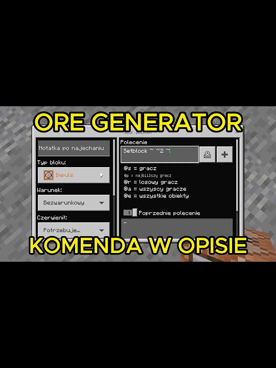 Ore Generator Tutorial - YouTube