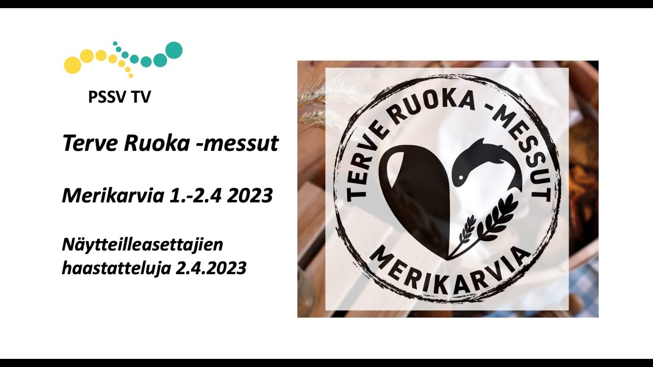 Terve Ruoka -messut Merikarvia 2023 - YouTube