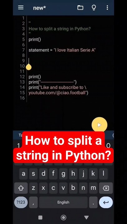 How To Split A String In Python Pythonforbeginners Pythonstrings Pythonstring