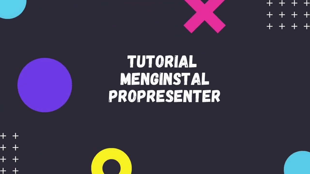 Tutorial Install ProPresenter YouTube Tutorial Install ProPresenter YouTube