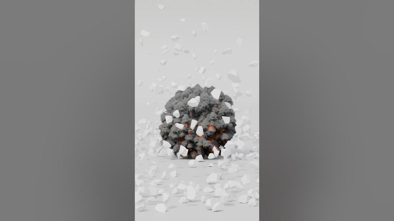 How to Create Explosions in Blender #blender #blendertutorial #blendercommunity #b3d #explosion ...