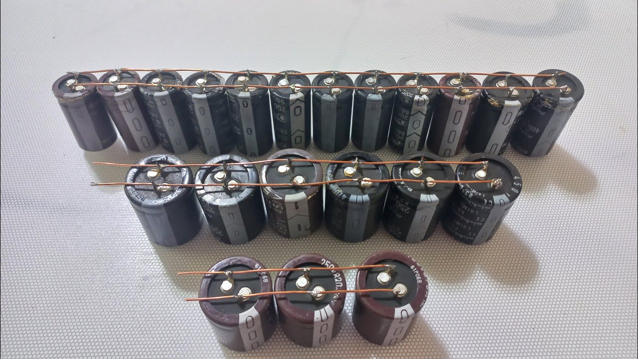 EL SUPER CAPACITOR, para que sirve , lo pusimos a prueba y mira los ...