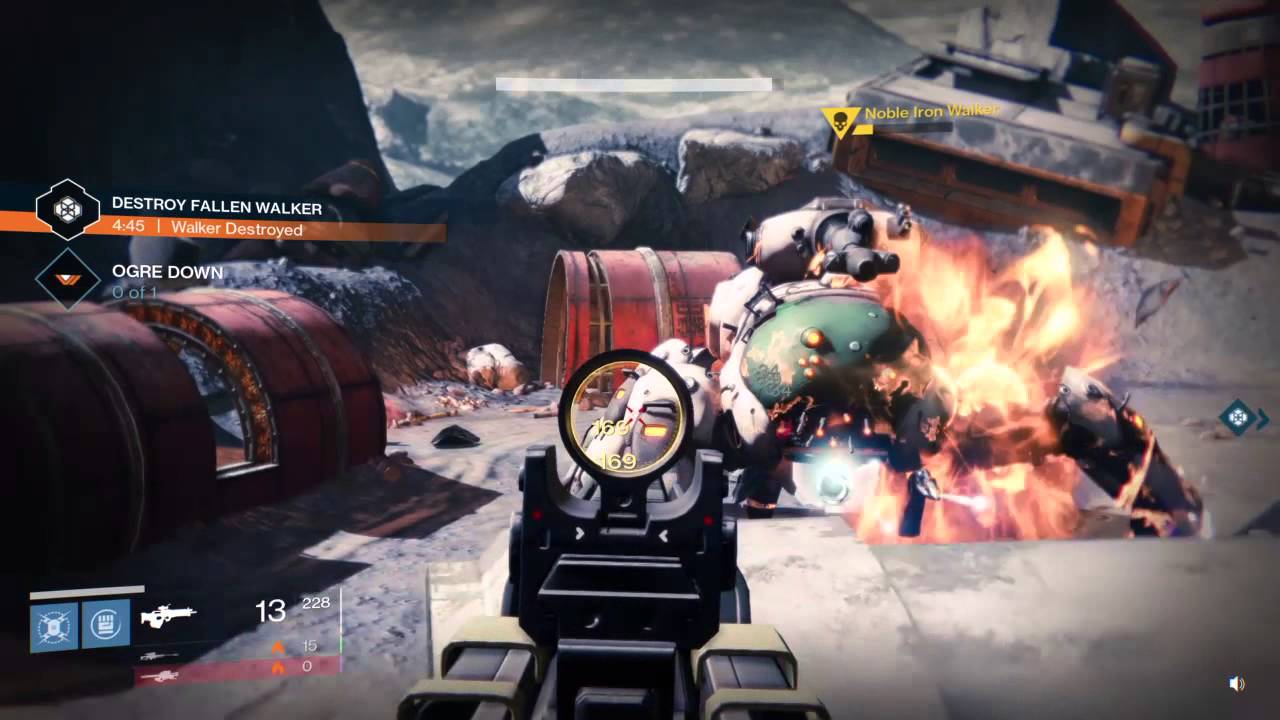 Destiny: Fallen Walker vs Dragon's Breath - YouTube