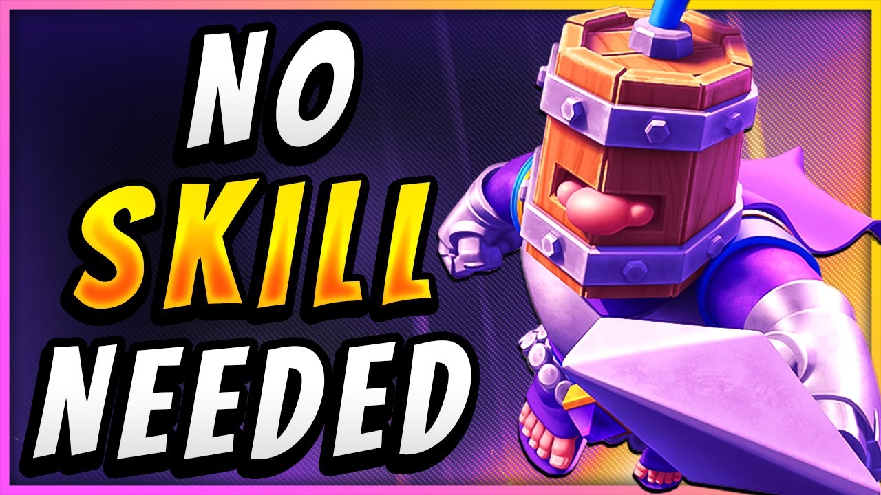 NO SKILL DECK CARRIES ME to TOP OF CLASH ROYALE! 🏆 - YouTube