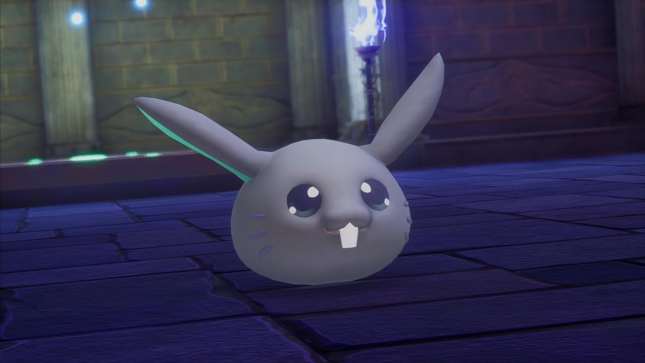 TRIALS OF MANA REMAKE | Secret Boss Battle - Black Rabite (JAP DUB, PS5 ...