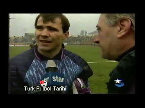 1992 1993 Galatasaray Karşıyaka 4-1 HAYRETTİN'E TOP GELMEYİNCE