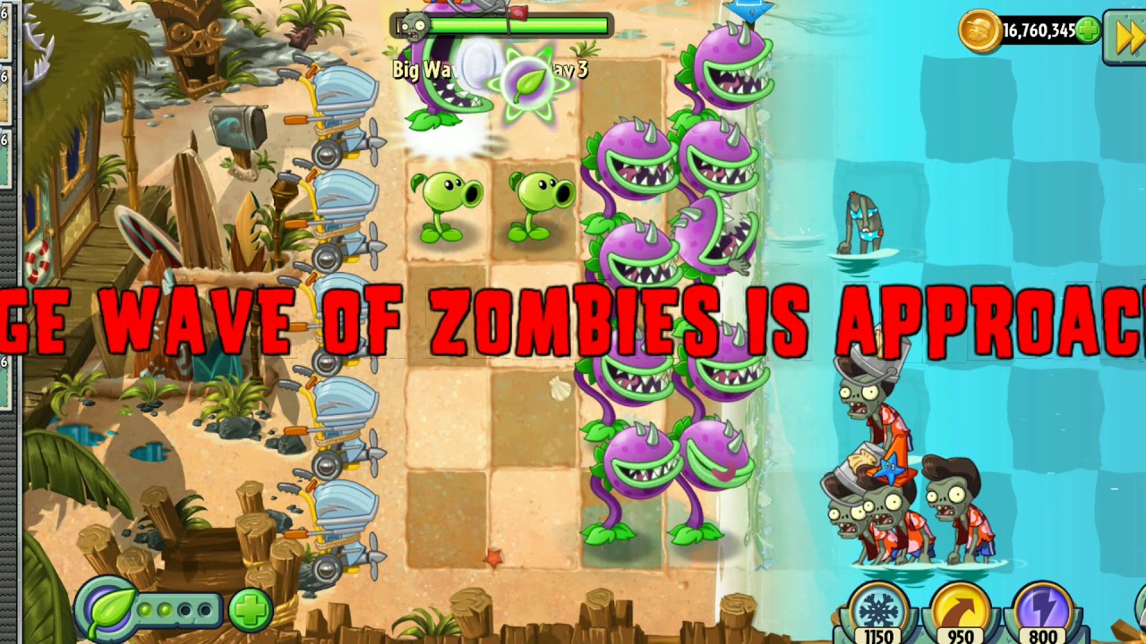 Plants Vs zombies Big Wave Beach Endless love of Zombie Level best 2020 ...