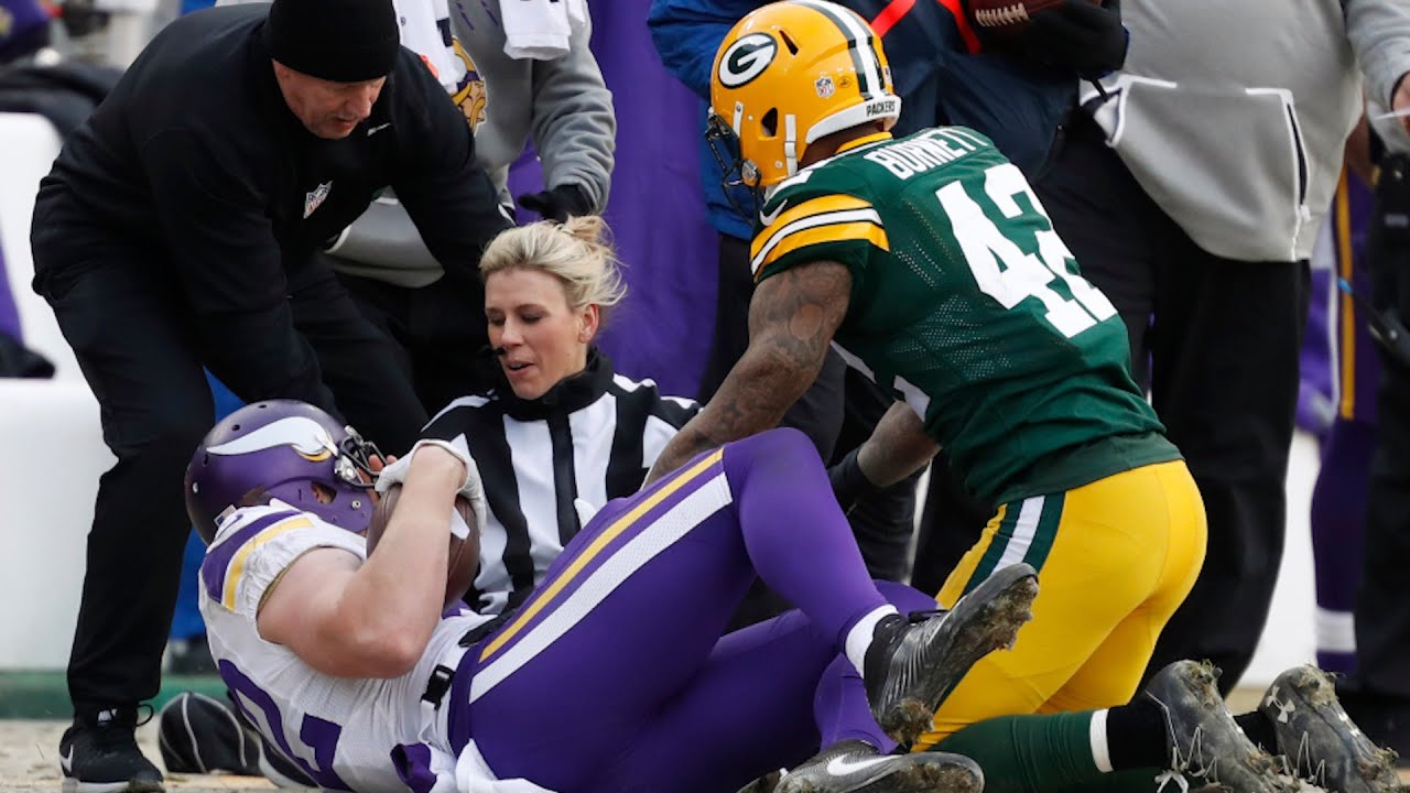 Best of NFL Sideline Collisions - YouTube