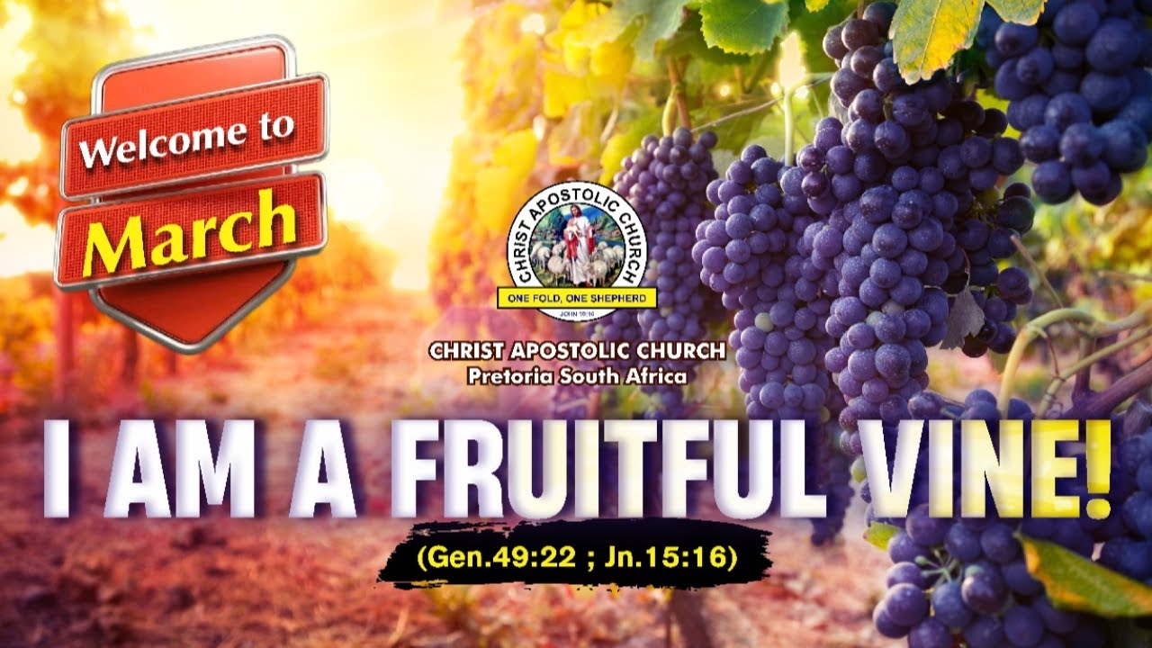 I AM A FRUITFUL VINE // 02 MARCH 2025 // Ps. Arajuwa - YouTube