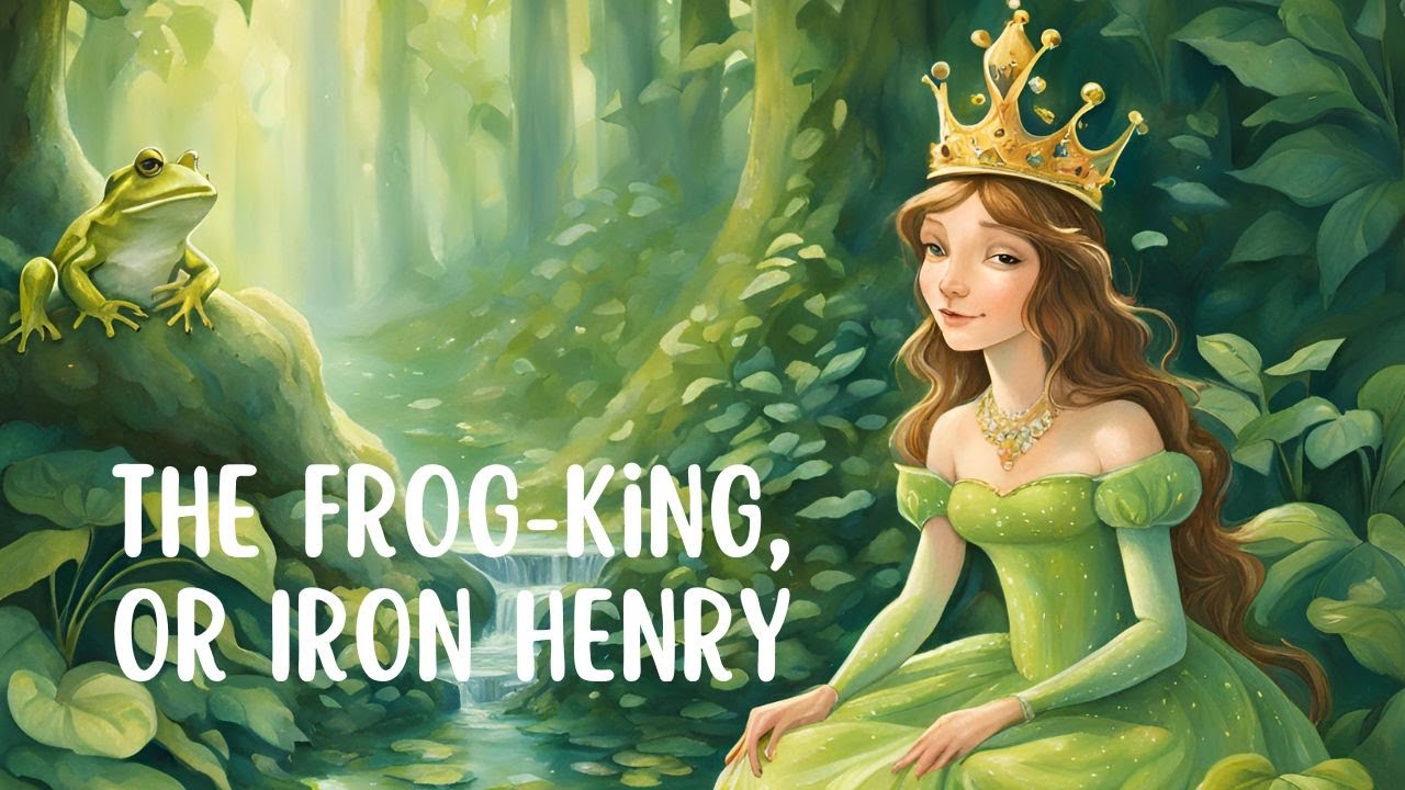 The Frog King, or Iron Henry - fairy tale for kids from brothers Grimm ...