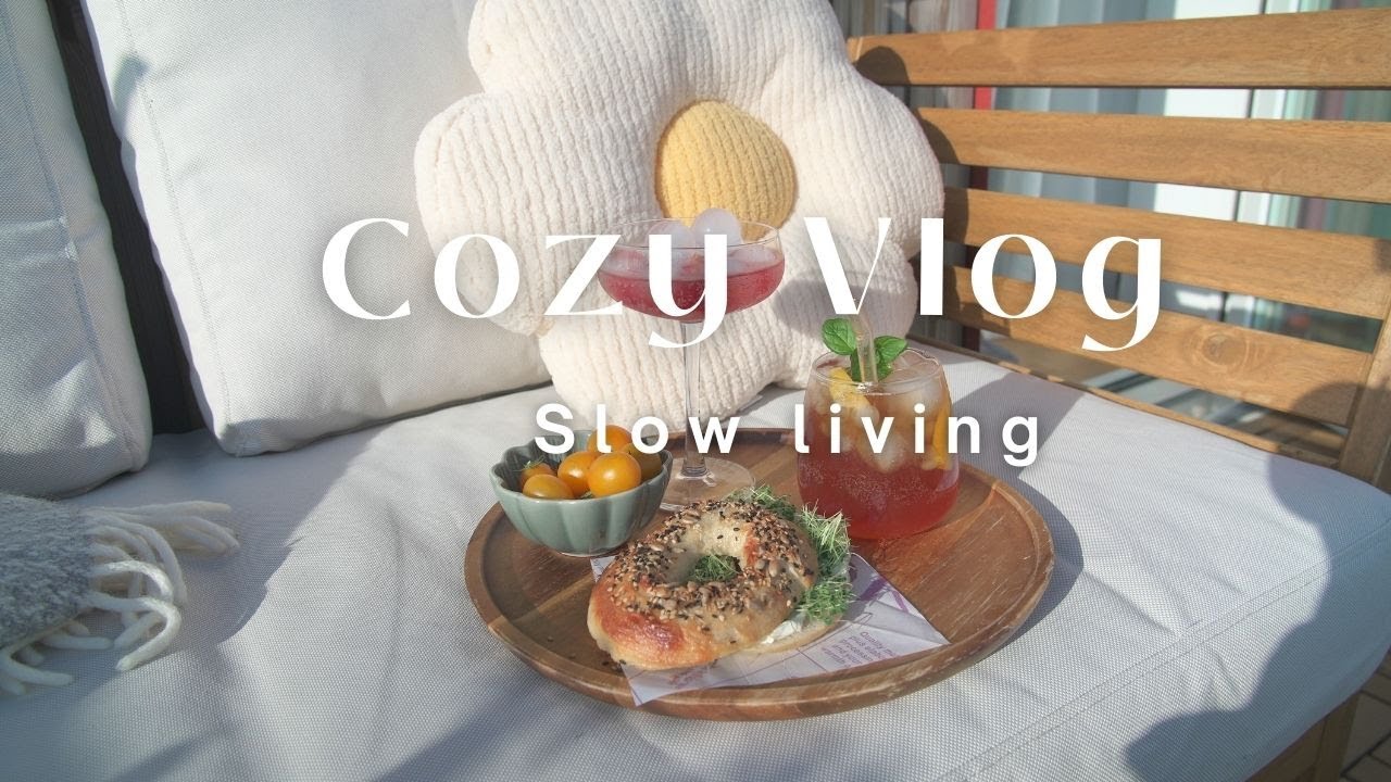 Cozy Vlog │ Kombucha brew & Mindful baking │ Slow living Vlog - YouTube