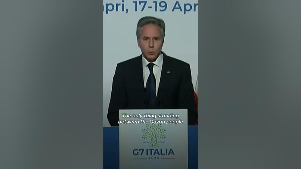 Blinken: G7 condemns Iran attack on Israel #Shorts - YouTube