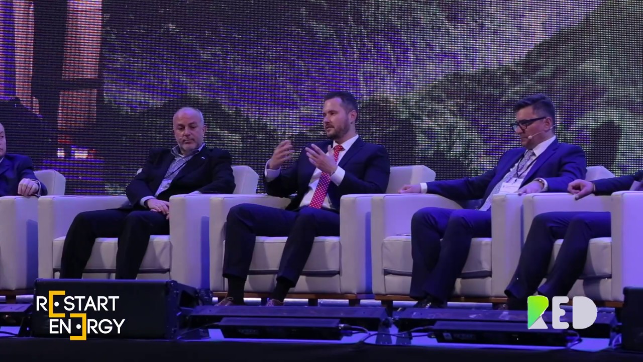 Armand Domuta, CEO Restart Energy, at Romania Blockchain Summit - YouTube