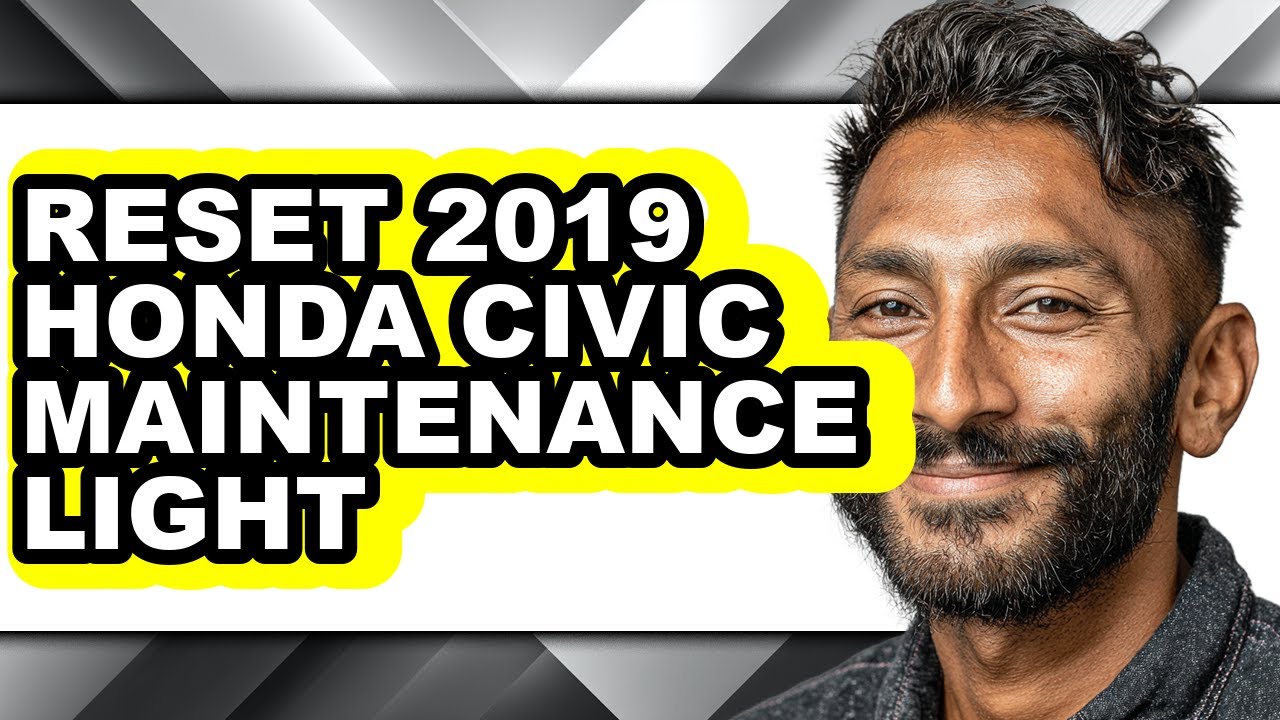 How To Reset 2019 Honda Civic Maintenance Light (UPDATED) - YouTube