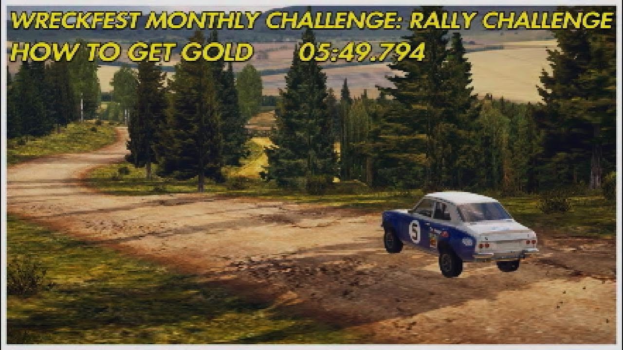 Wreckfest Rally Trophy Tournament Monthly Challenge Rally Challenge × ...
