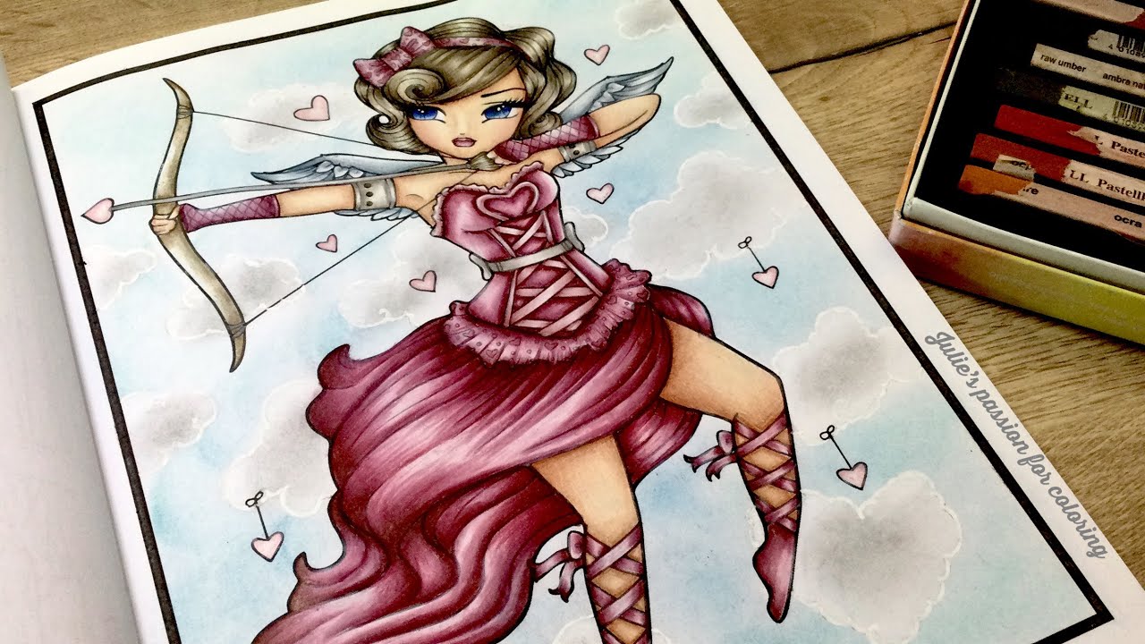 MYTHICAL MAIDENS & CURIOUS CREATURES by Hannah Lynn - color along - YouTube