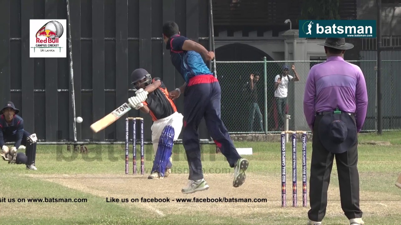 Red Bull Campus Cricket National Finals - SL Qualifiers (Quarter Finals ...