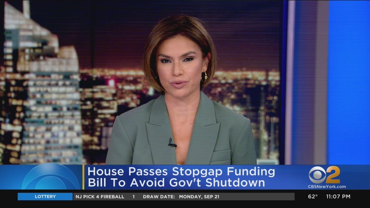 House Passes Stopgap Funding Bill To Avoid Government Shutdown Youtube
