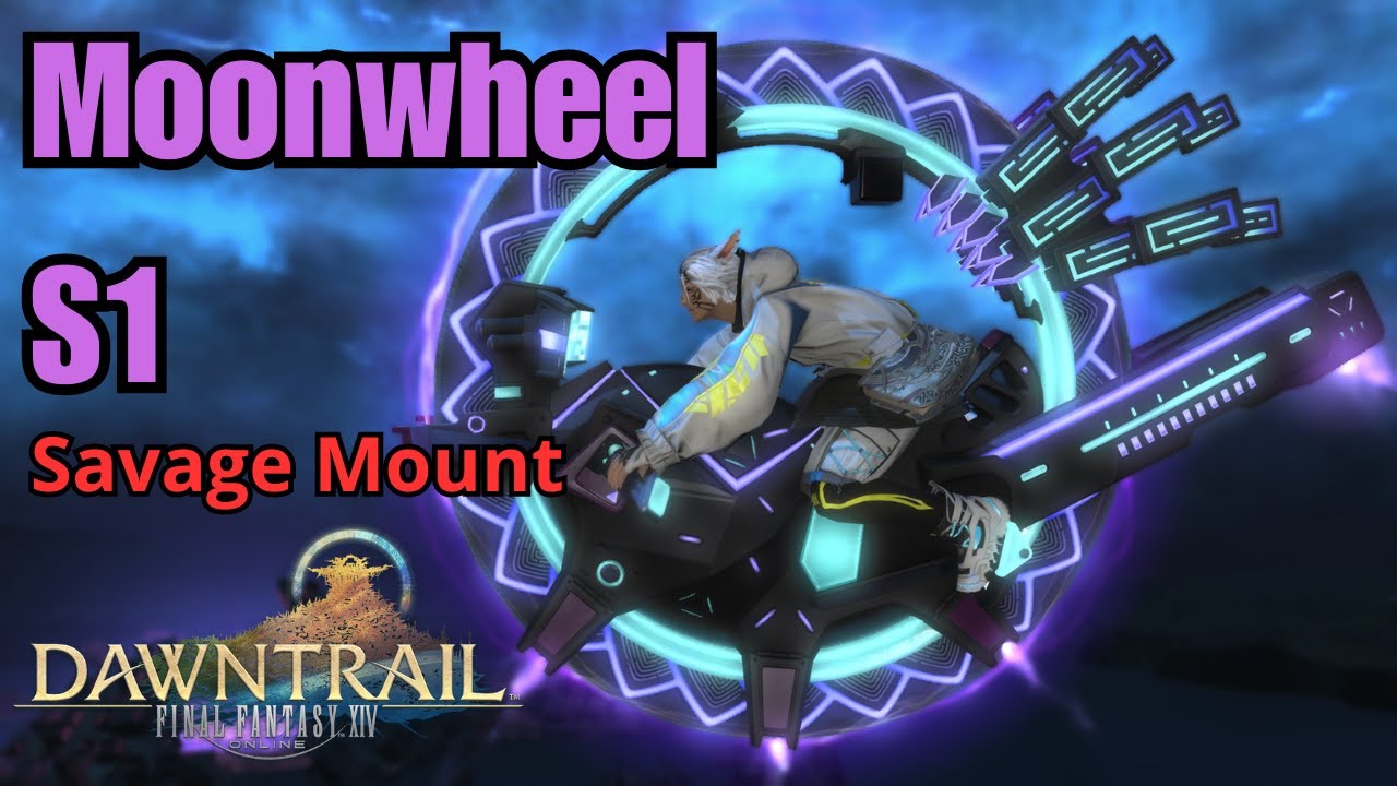 FFXIV Mounts: Monowheel S1 | Savage Mount - YouTube