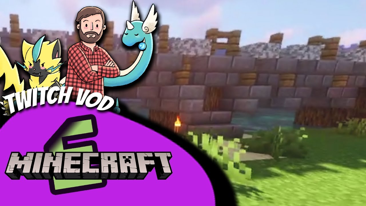 [MINECRAFT] Création d'un ponton de pêche (20/10/2021) - YouTube