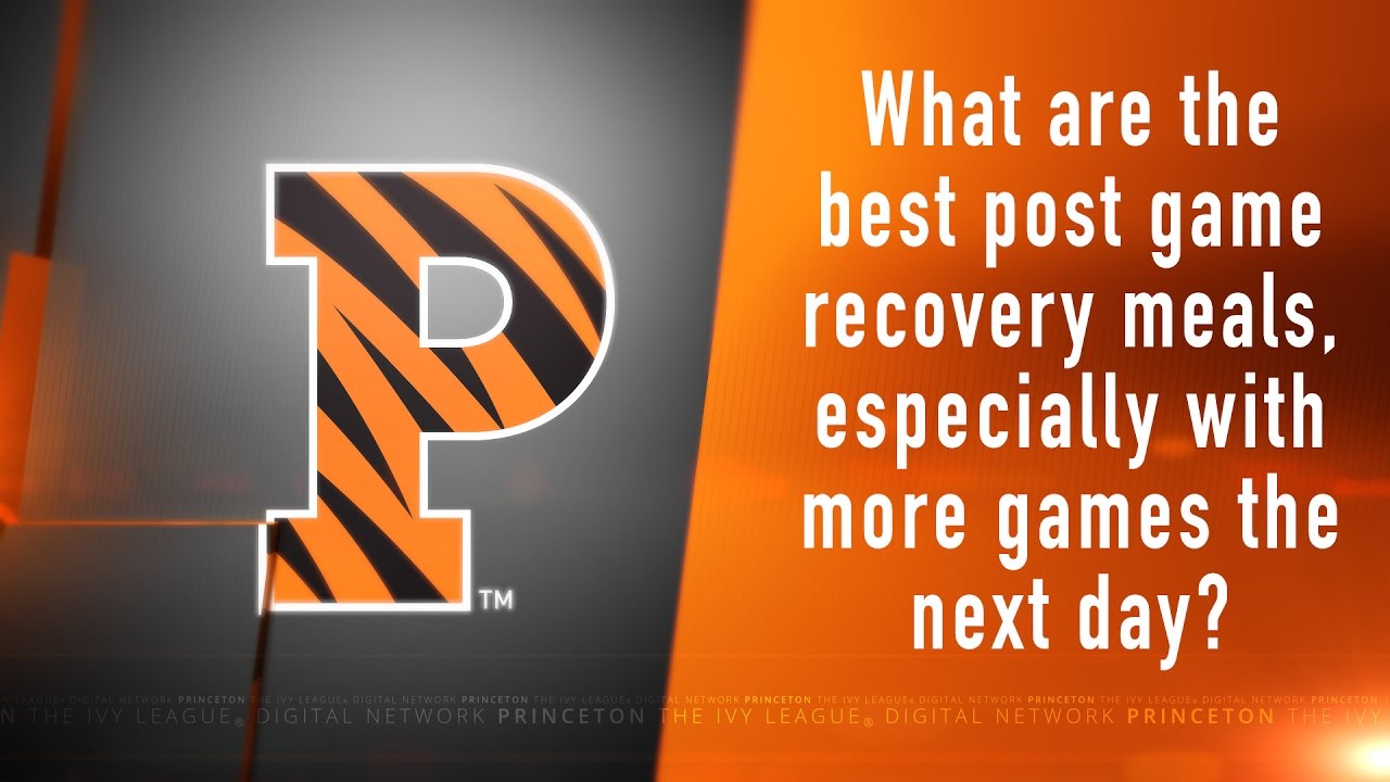 What are the best post game recovery meals, especially with more games ...