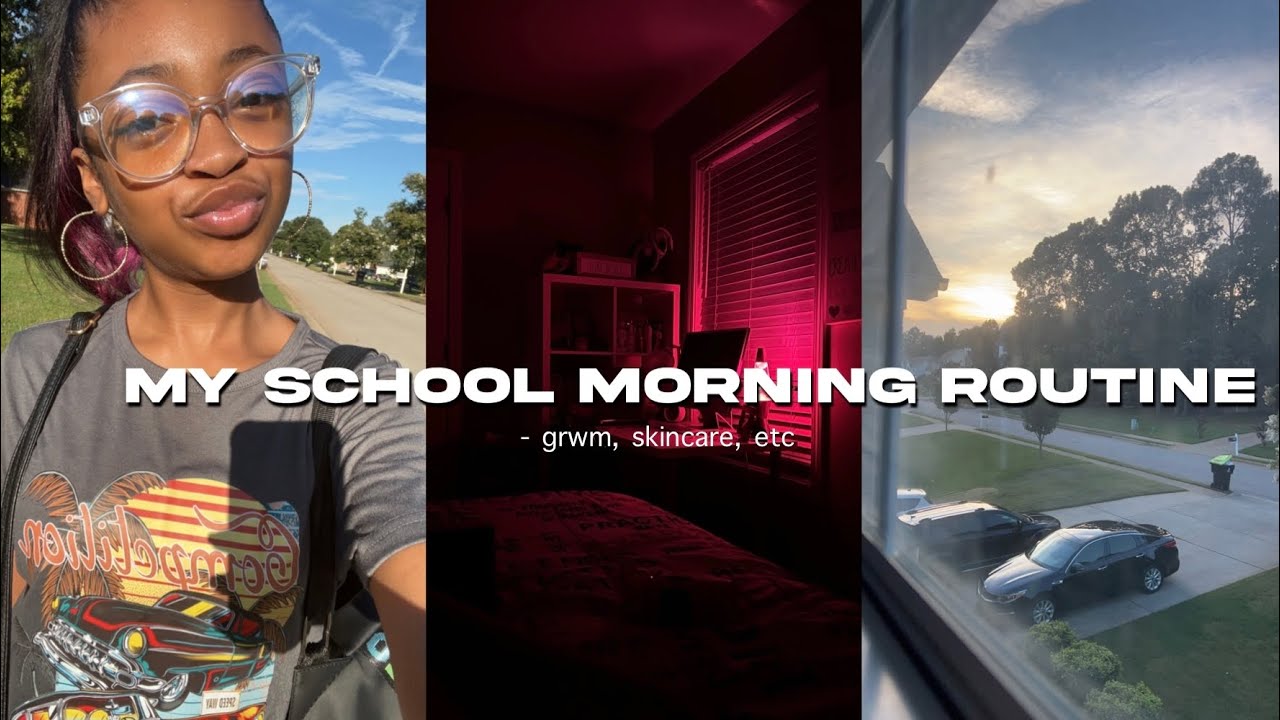 My *REALISTIC * school morning routine! 7th grade year - YouTube