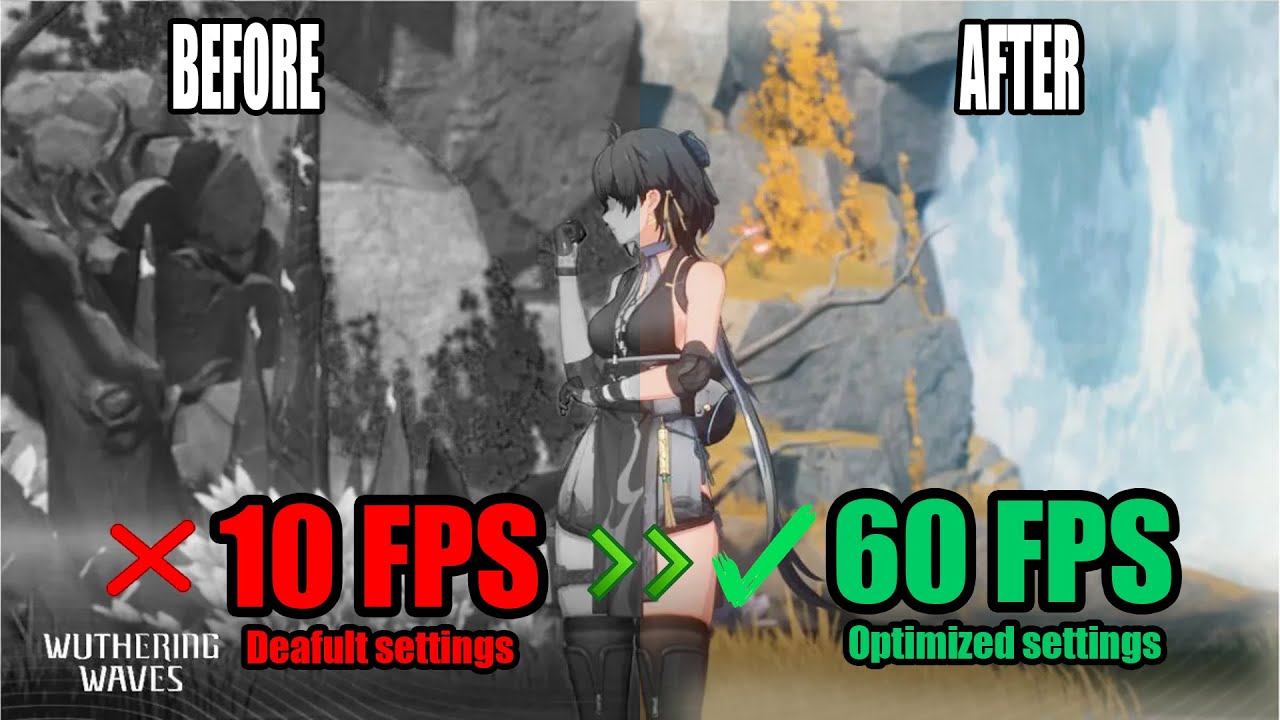 Wuthering Waves Potato Graphics| Low End Pc| Performance Increase - YouTube