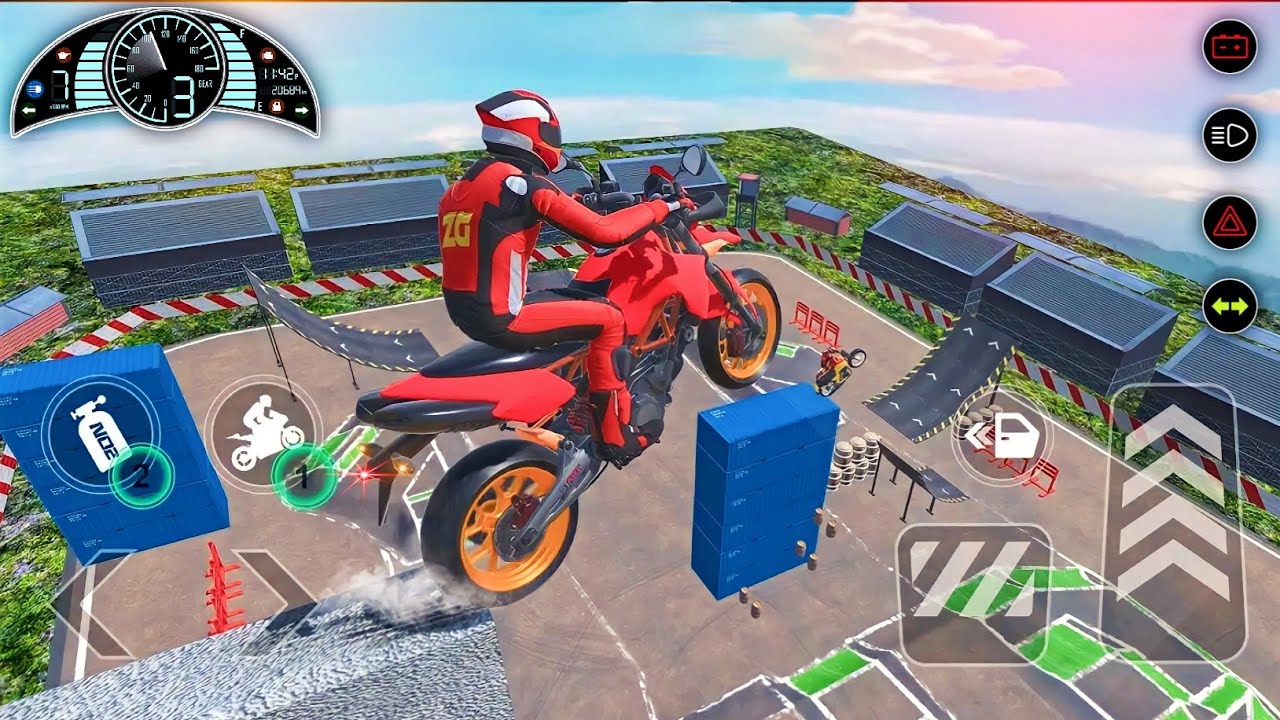 GT Moto Stunt 3D - Motorcycle Stunt Game - 3D Racing Android Games ...