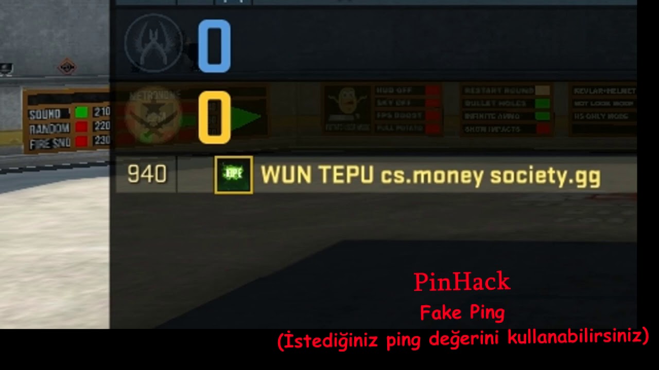 PinHack Fake Ping ! - YouTube
