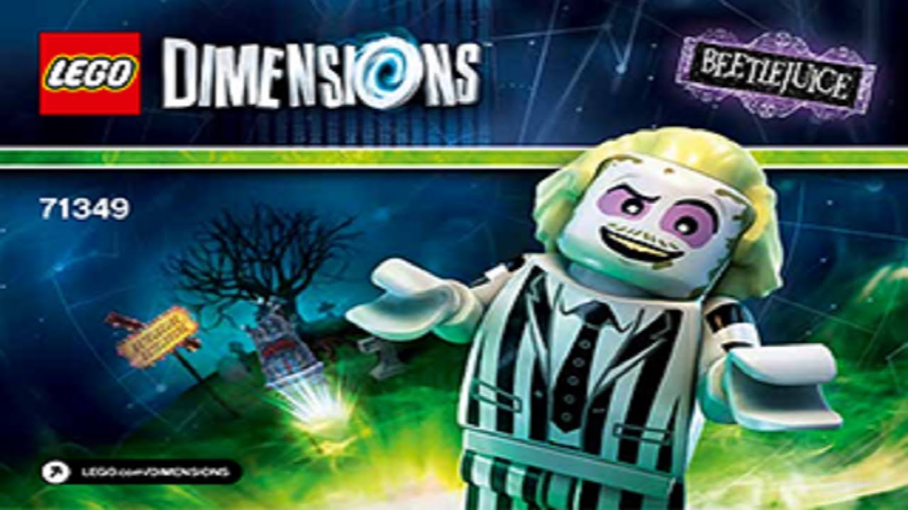 LEGO DIMENSIONS FUN PACK 71349: Beetlejuice & Sandworm (Beetlejuice ...