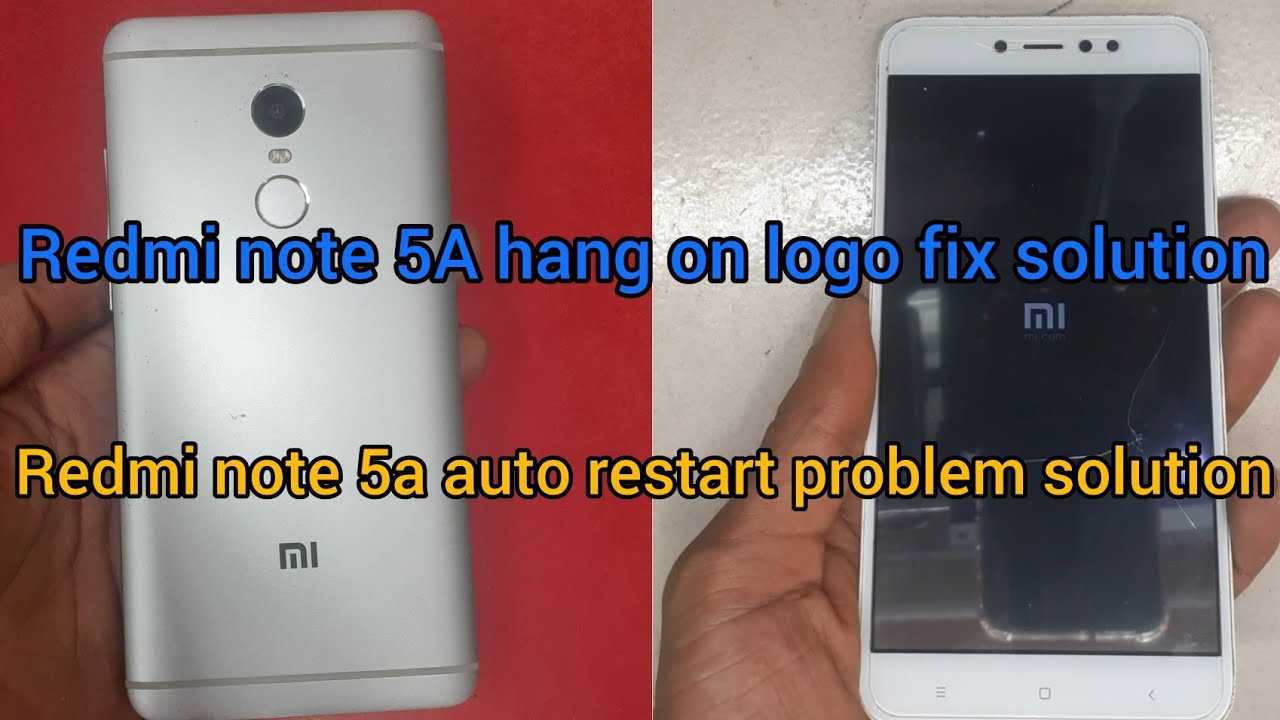 Redmi note 5a hang on logo fixed solution || Redmi note 5a hang logo ...