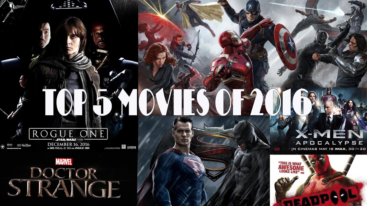 Top 5 Movies of 2016 - YouTube