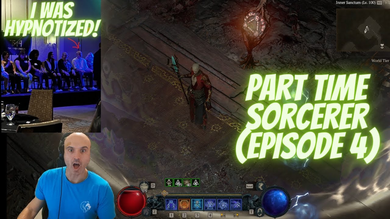 I was HYPNOTIZED! A PART Time SORCERER full time EVERYTHING Else (Episode 4) Diablo4. - YouTube