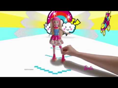 Λαμπάδα Barbie Video Game Μαγικά Πατίνια