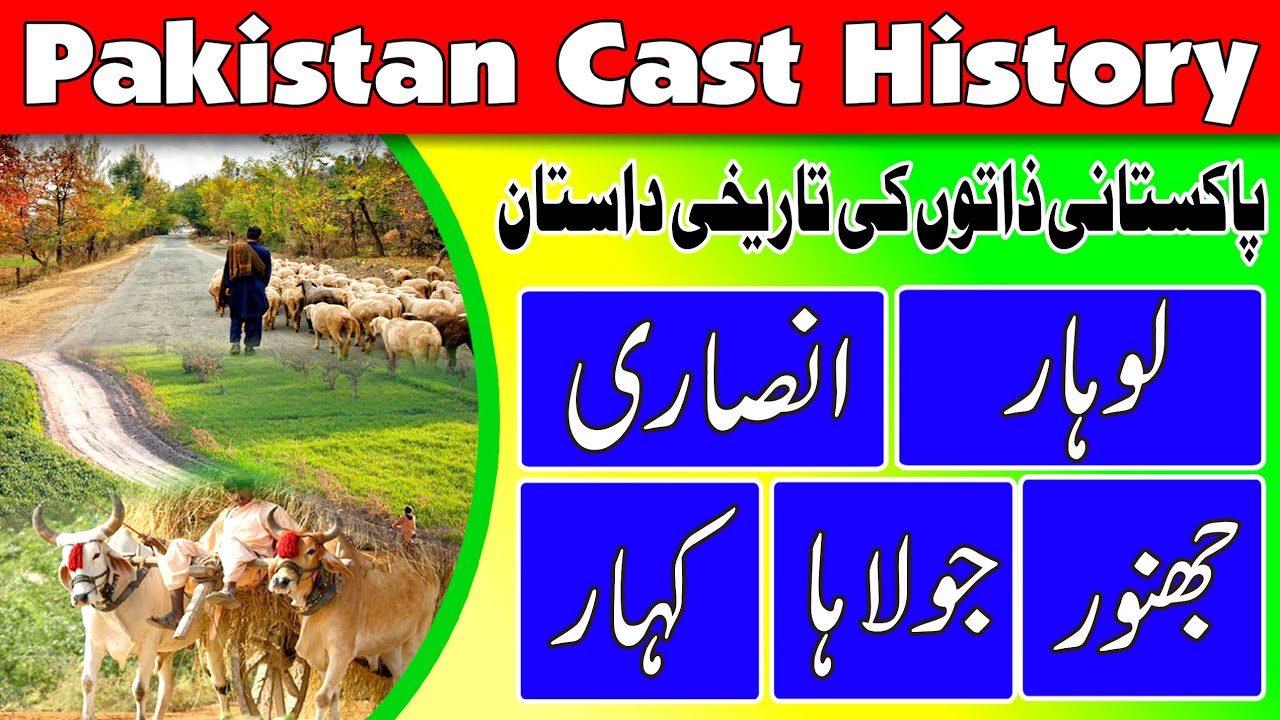 Pakistani Cast History || Lohar ||Jhnore || Ansari || Julaha || Kehar ...