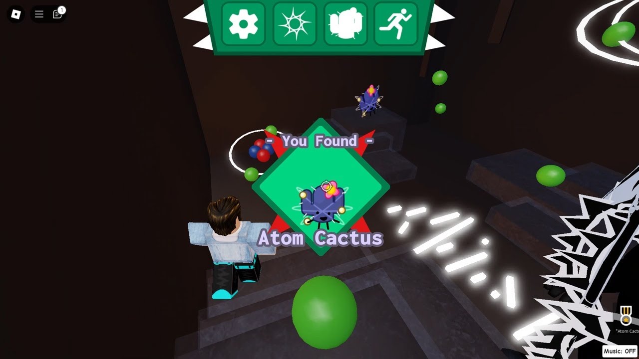 How to get Atom Cactus in Find The Cacti Roblox - YouTube