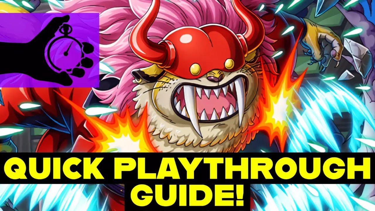 OPTC TM Who's Who Quick Playthrough Guide! [One Piece Treasure Cruise ...