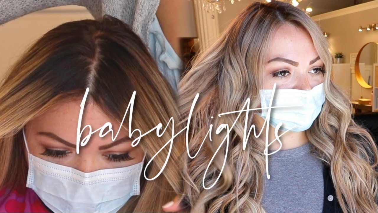 BABYLIGHTS | HOW TO BABYLIGHT DARK HAIR - YouTube