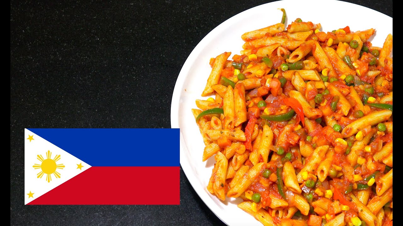 Easy Vegetable Tomato Pasta - Penne Veggie - Filipino Cooking - youtube ...