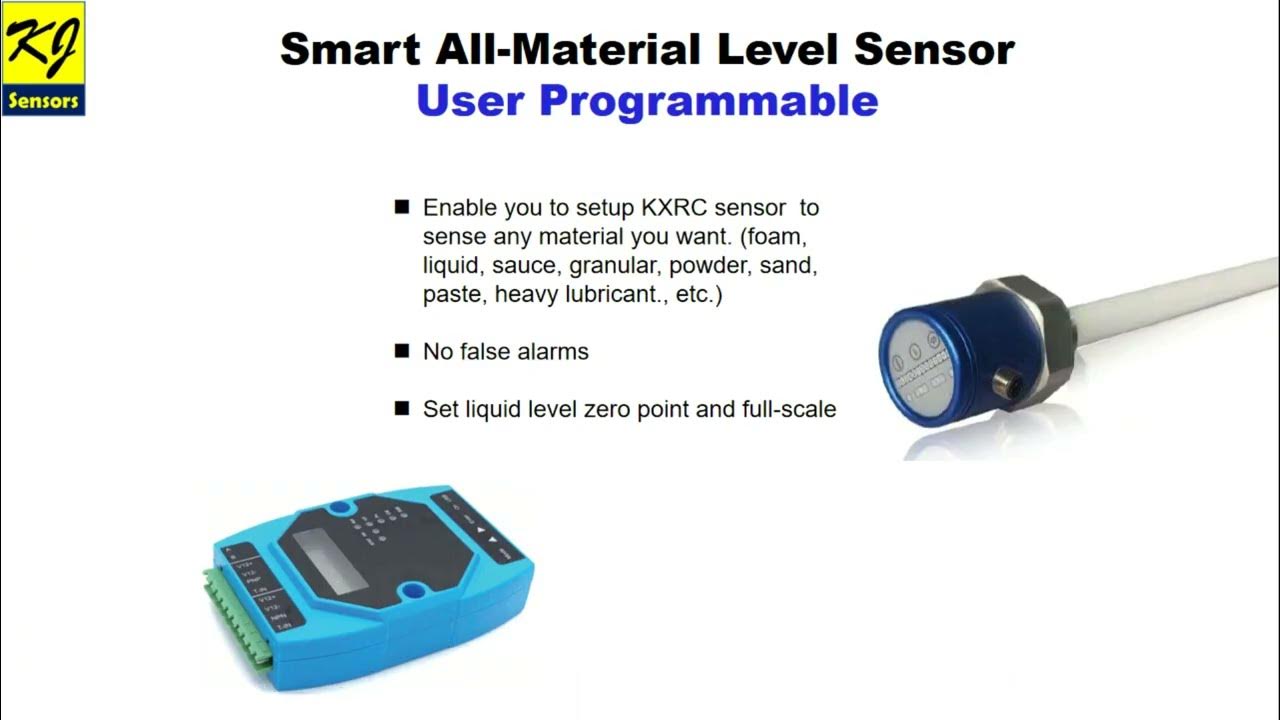 KXRC Smart Analog All-Material Level Sensor 3427 - YouTube