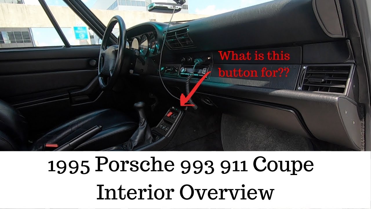 Porsche 993 911 Coupe Interior Overview - YouTube