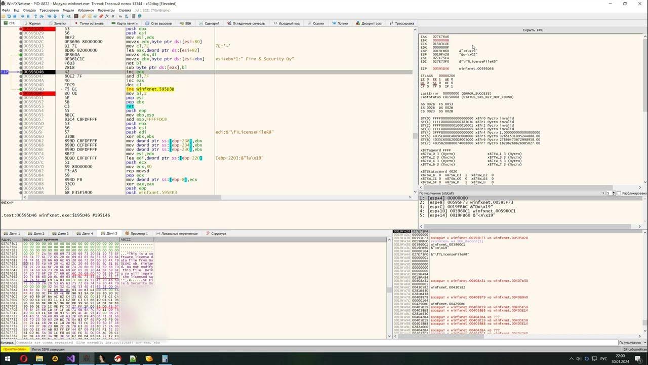 WinFXNet - Function 00595D28 - YouTube
