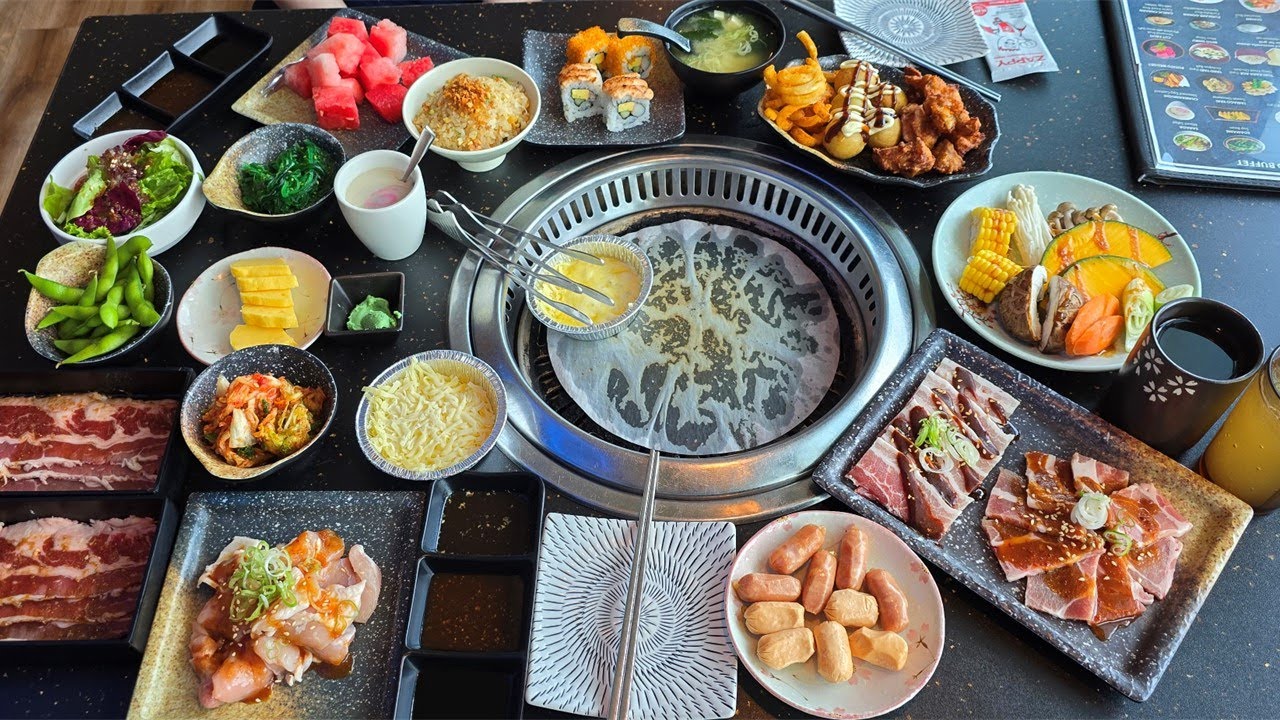 Affordable And Delicious Japanese BBQ - YouTube