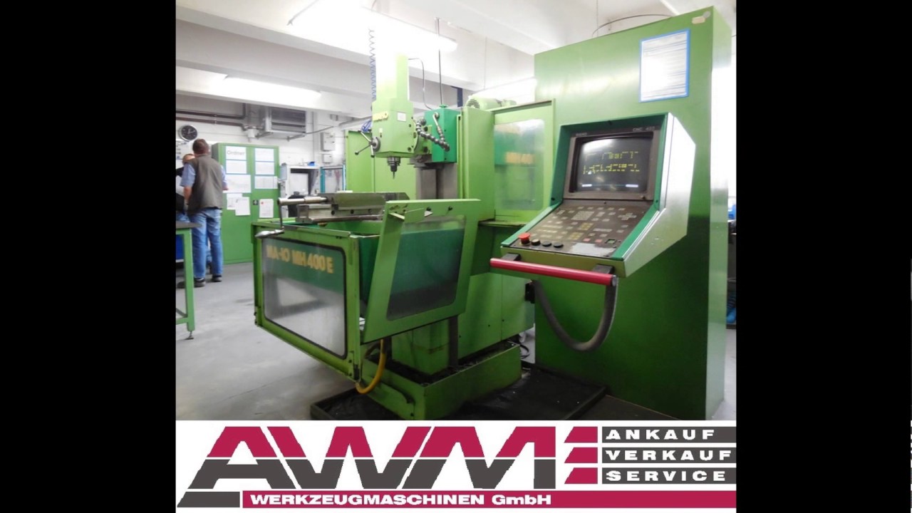 CNC Werkzeugfräsmaschine / CNC Milling Machine Maho MH 400 E (Nr.:86 ...